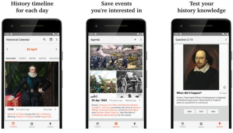 10 best history apps for Android!