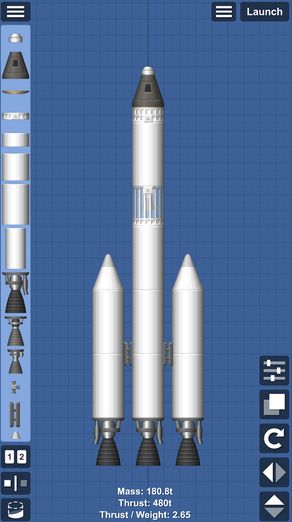 SpaceFlight Simulator Apk v1.5.10.5 Unlocked All Parts
